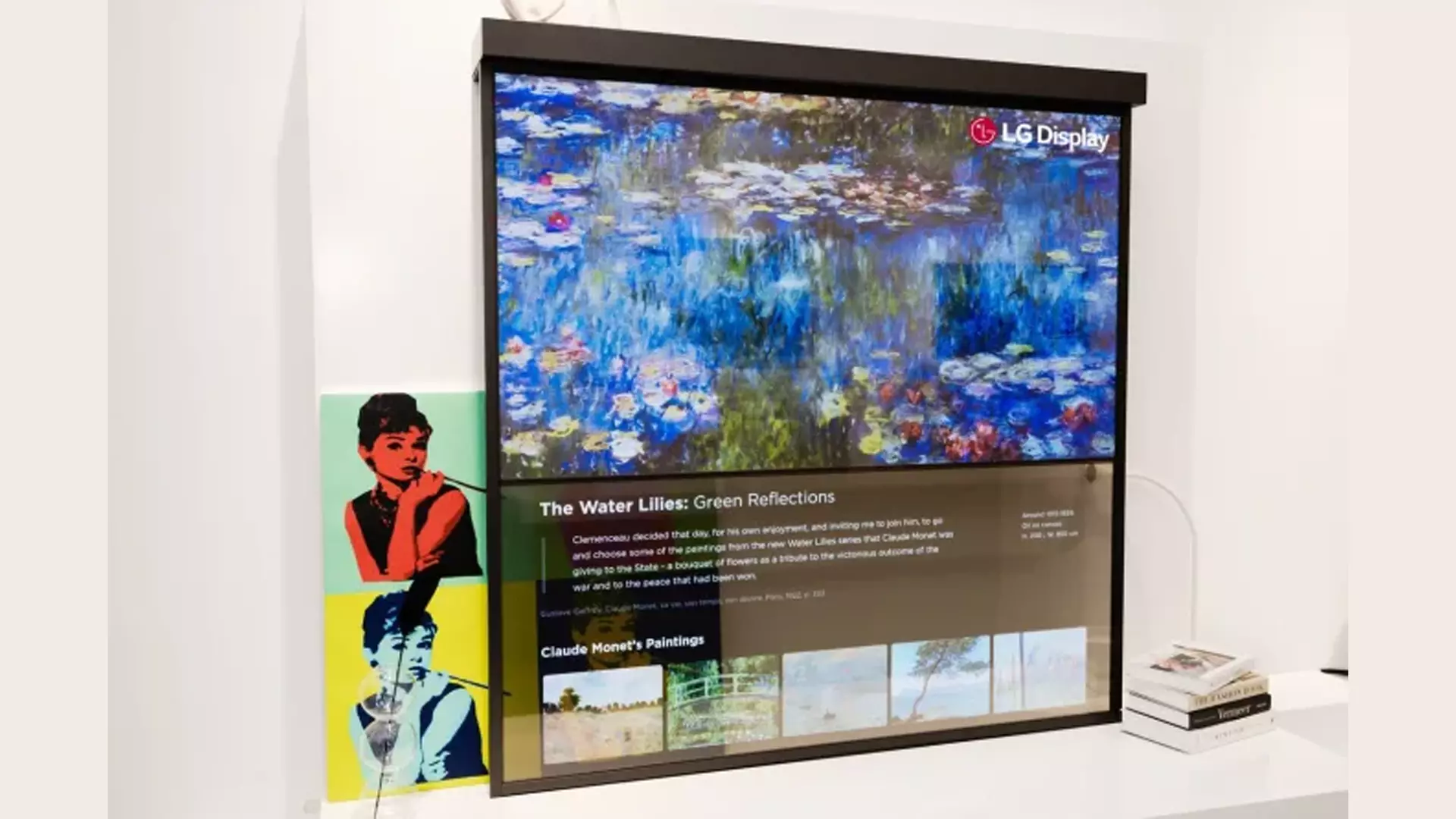 LG's Wild Transparent Displays kéinten an e Geschäft bei Iech kommen
