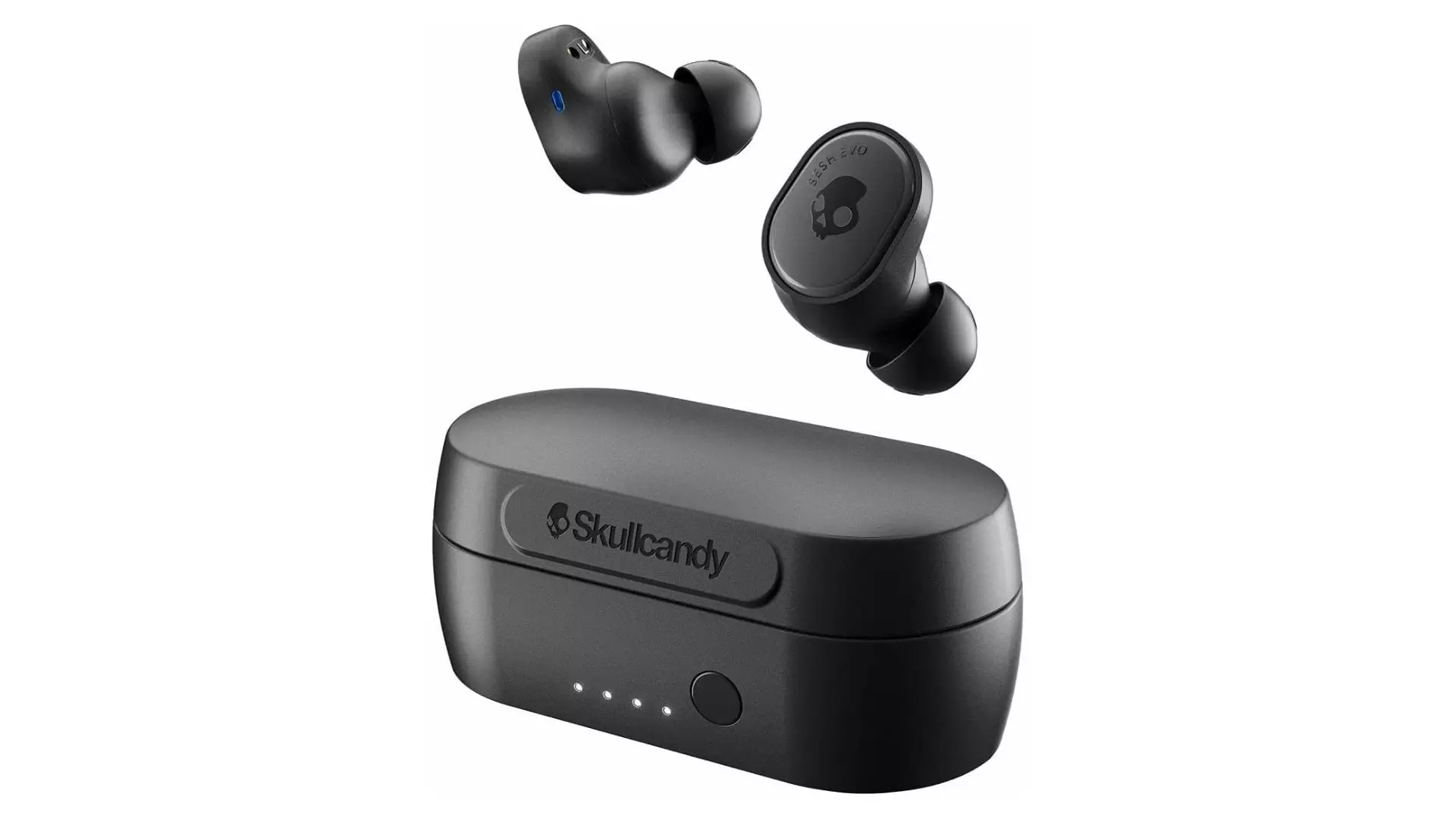 Skullcandy Sesh Evo Sound Isolating True Wireless Earbuds στο χρώμα αληθινό μαύρο