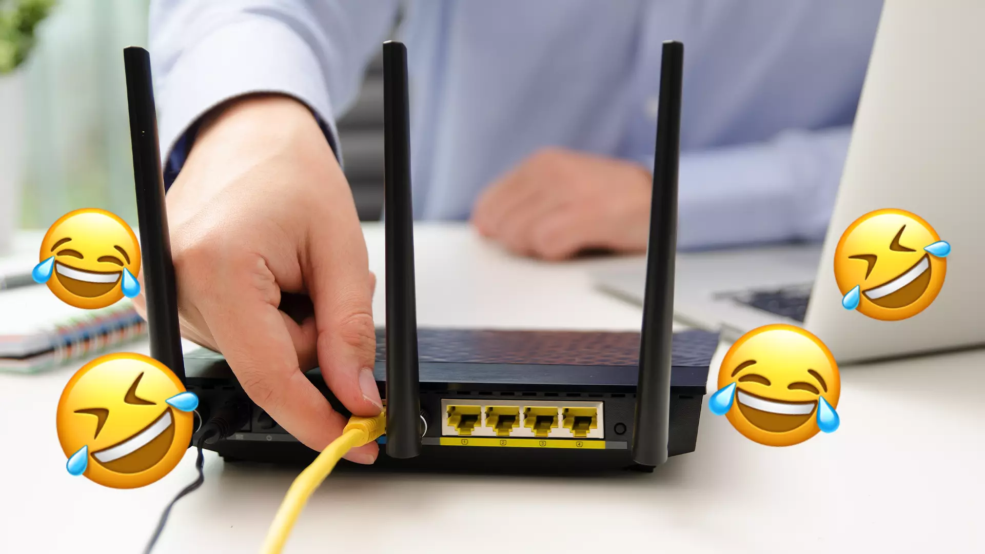 Déi bescht witzeg Wi-Fi Nimm fir Ären neie Router