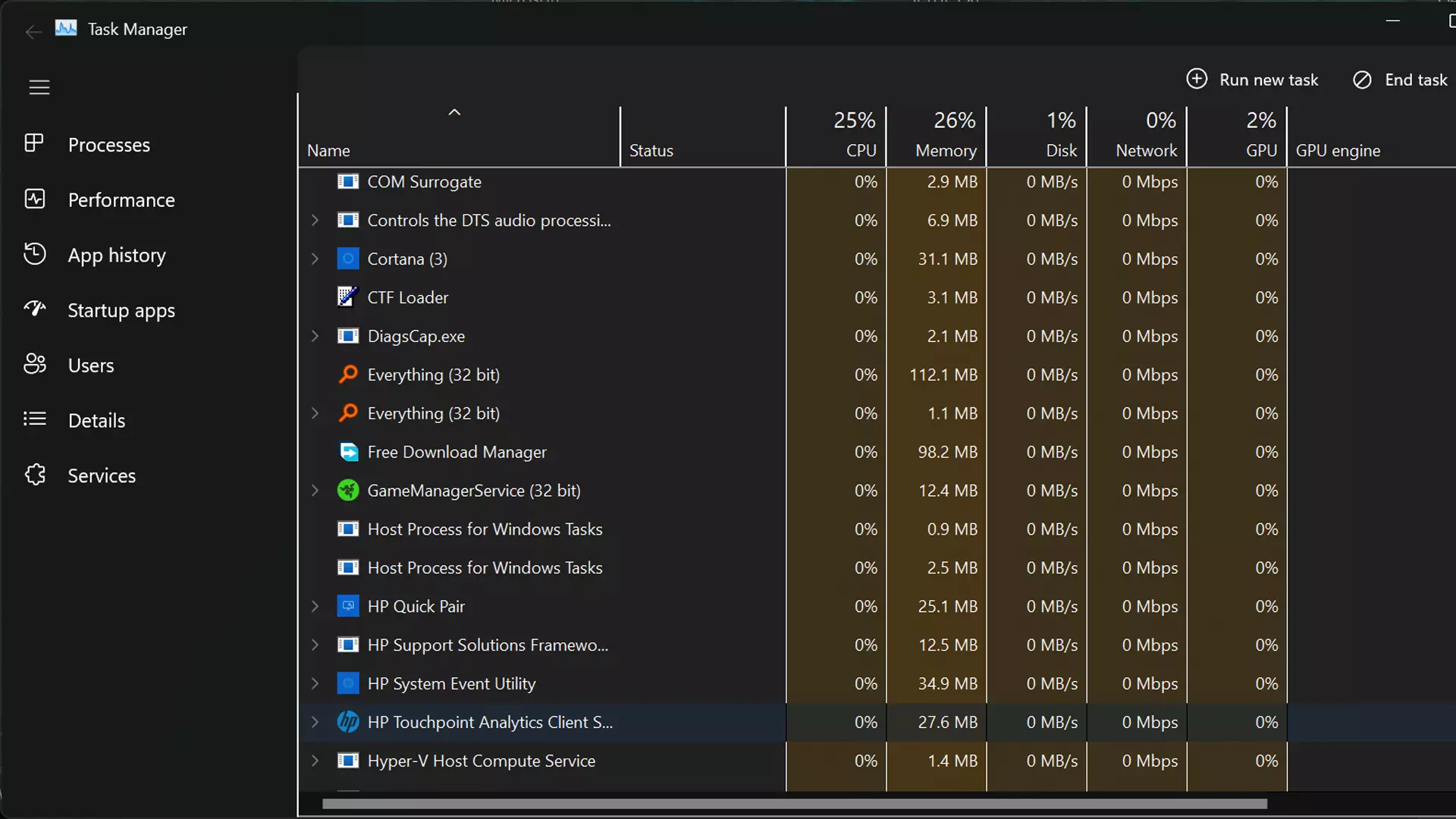Microsoft er að endurhanna Windows 11 Task Manager og upplýsingatækni. IS. LJÓT.