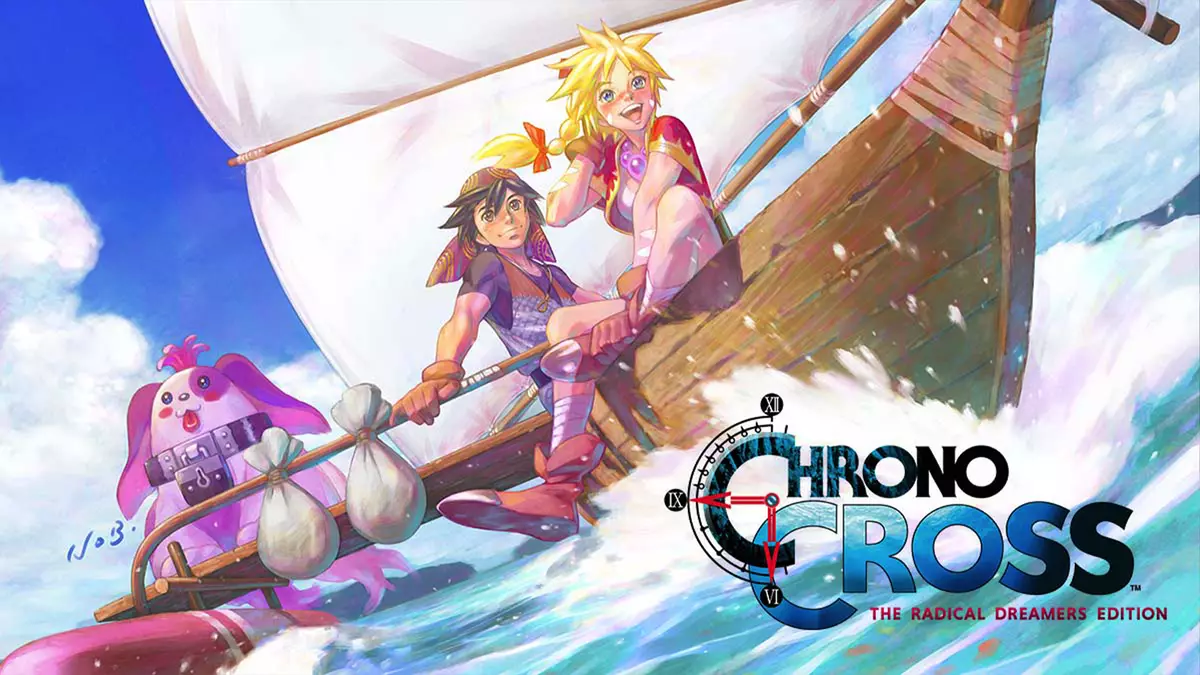 Кутијата „Chrono Cross“.