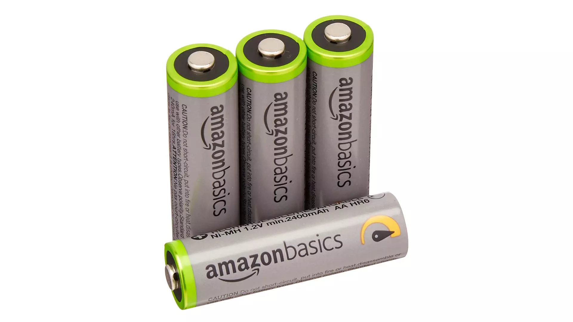 Baterai AA AmazonBasics yang dapat diisi ulang