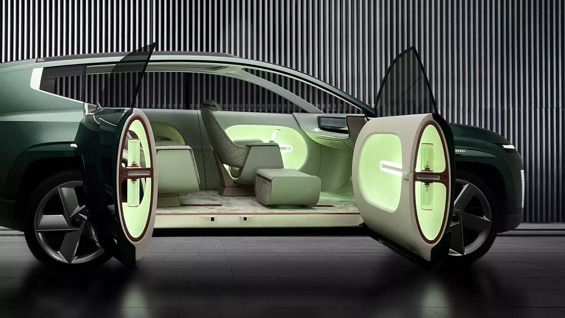Hyundai kompaniyasining yangi konseptual EV modeli yashash uchun qulay ko'rinadi