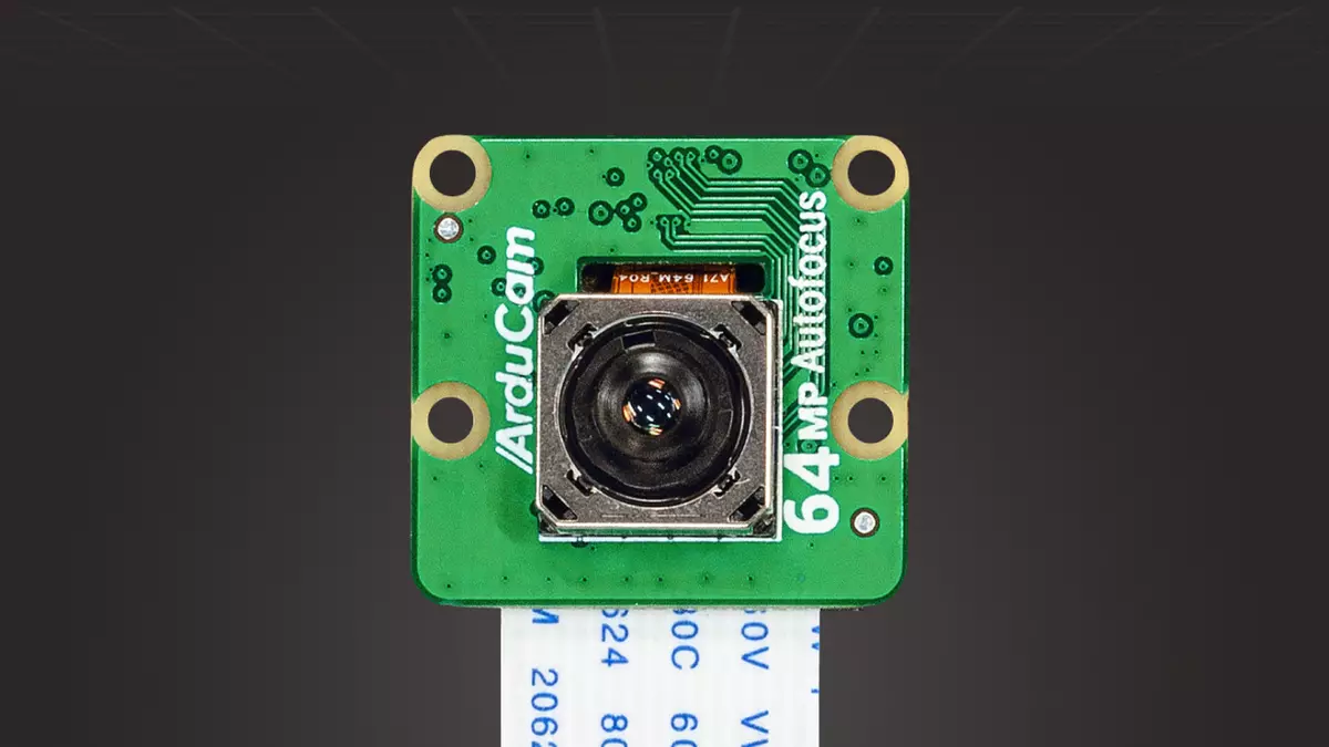 ArduCam Pi Hawk-llygad camera 64MP