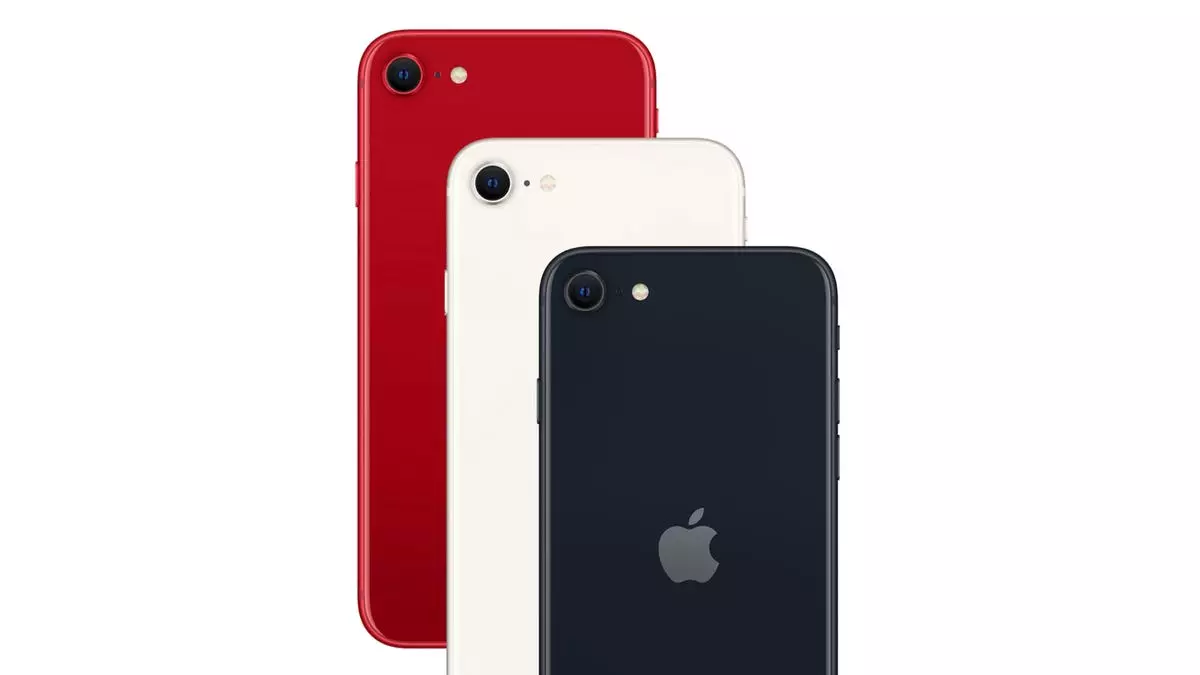 Apple e Ncha ea 2022 iPhone SE 5G