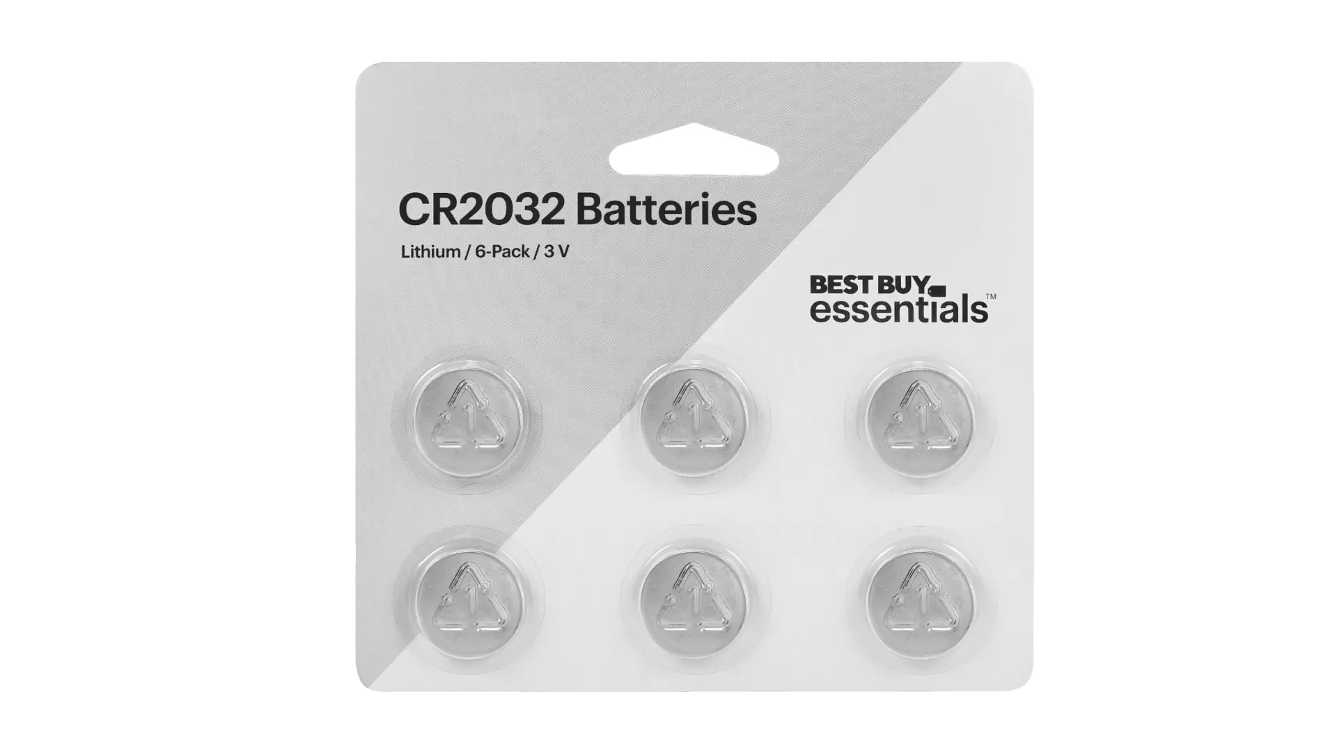 6-pack na Baterya ng Best Buy Essentials CR2032