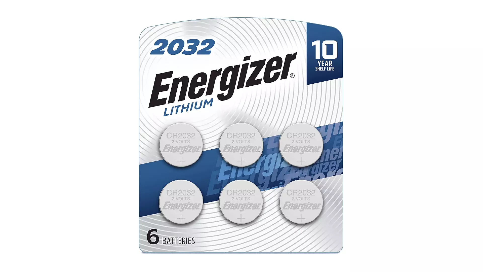 Energizer CR2032 Battery 6-phacáiste