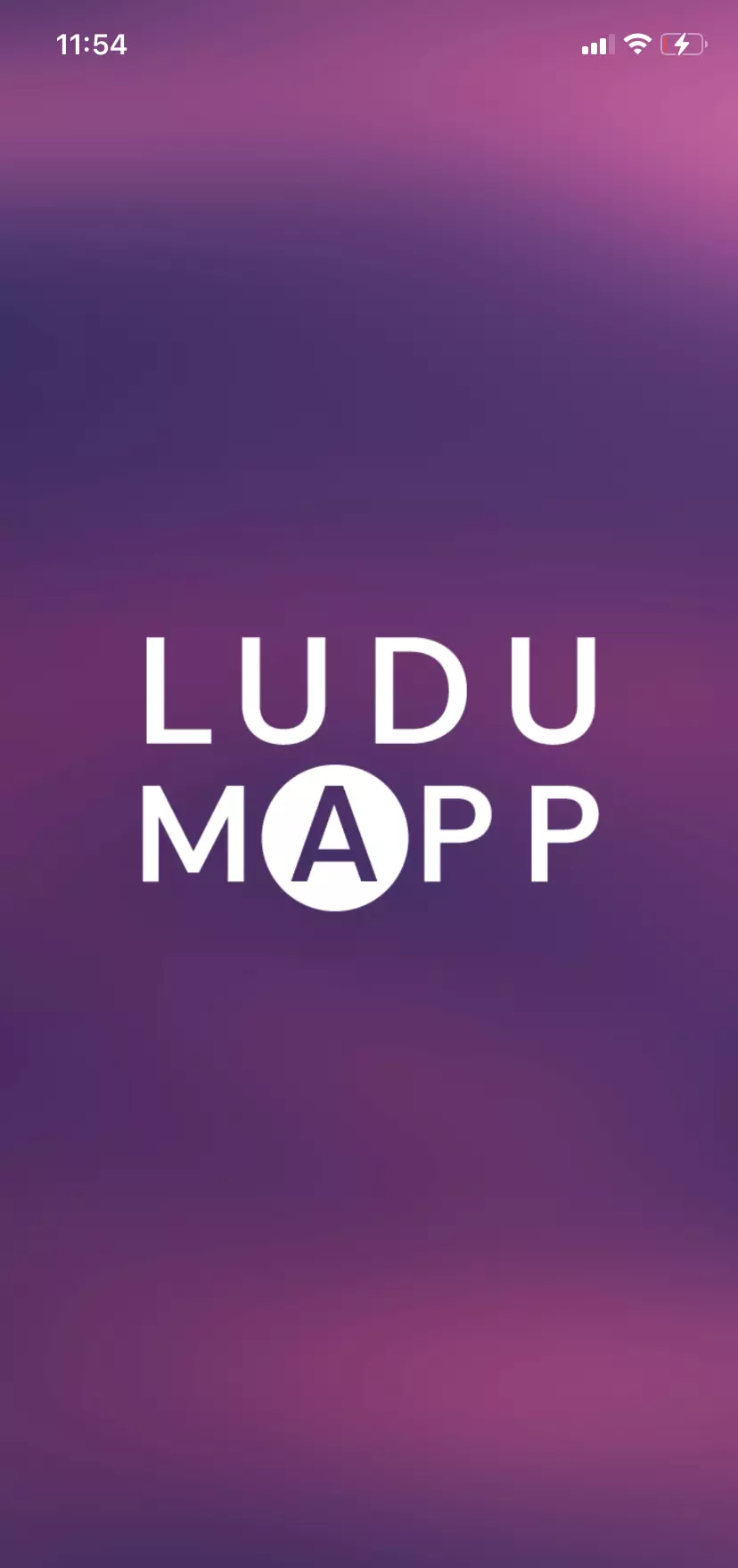 Стартиране на приложението LUDU MAPP