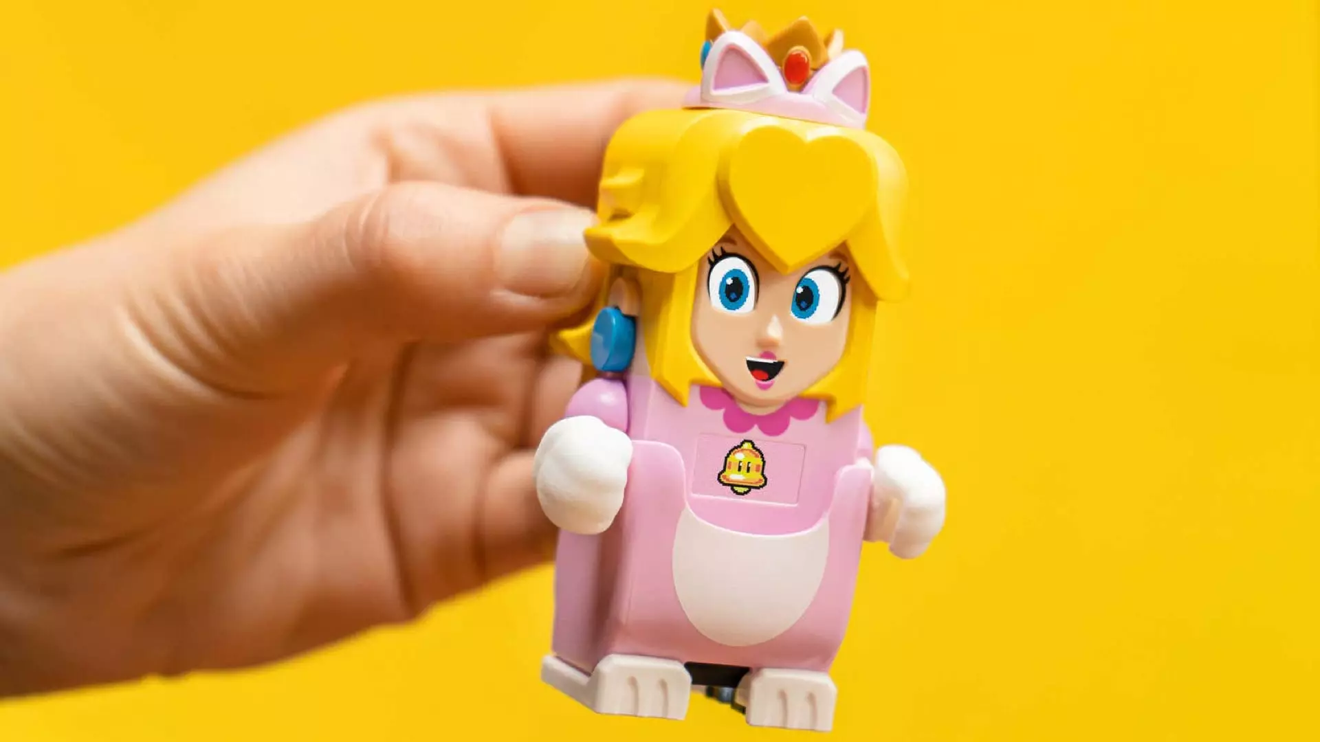 LEGO Princess Peach figura animada