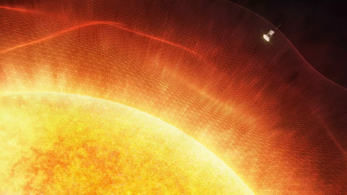 Sonda da NASA chegando ao sol