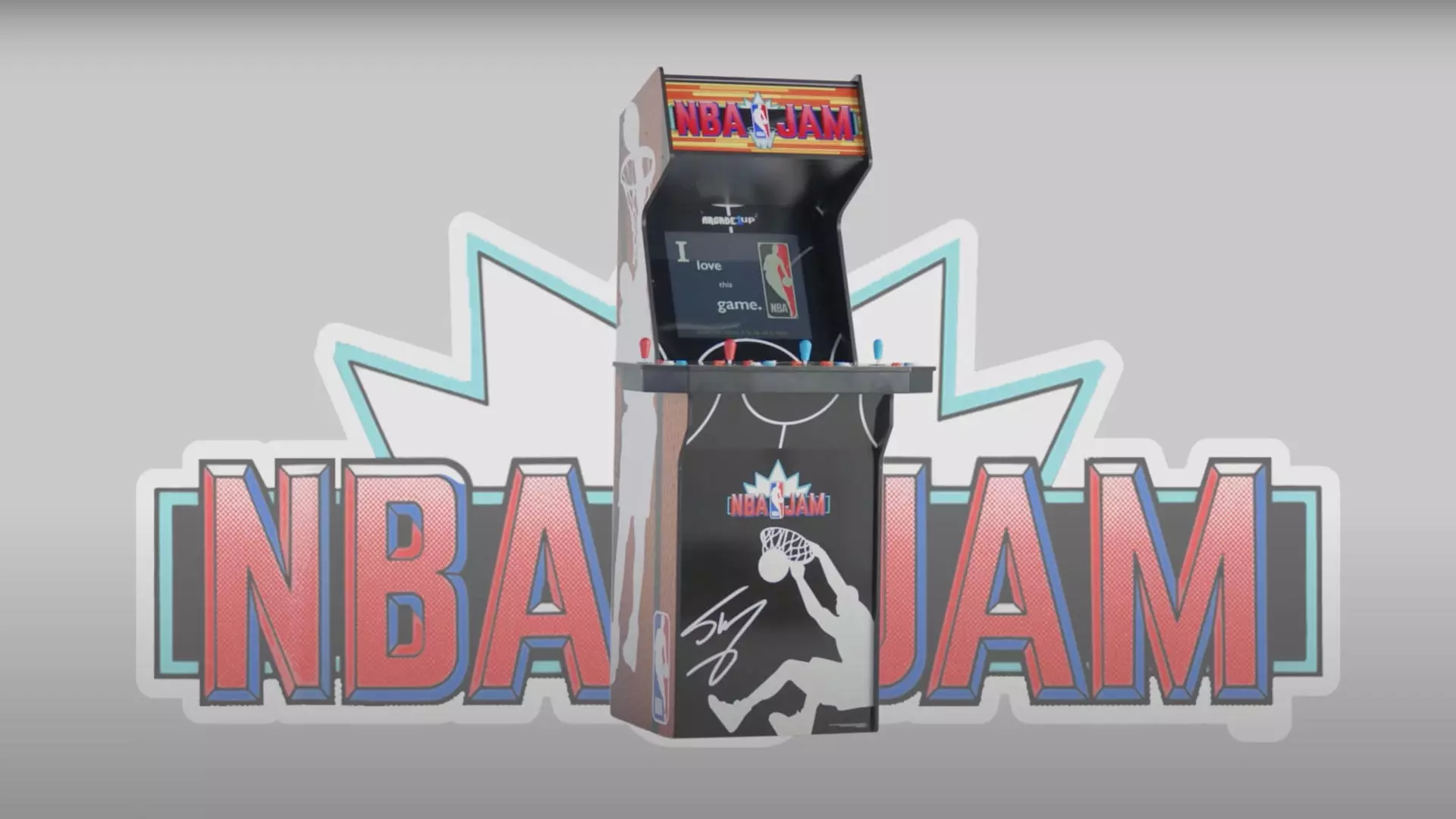 Arcade1Ups "NBA Jam SHAQ Edition" låter dig slam Dunk hemma