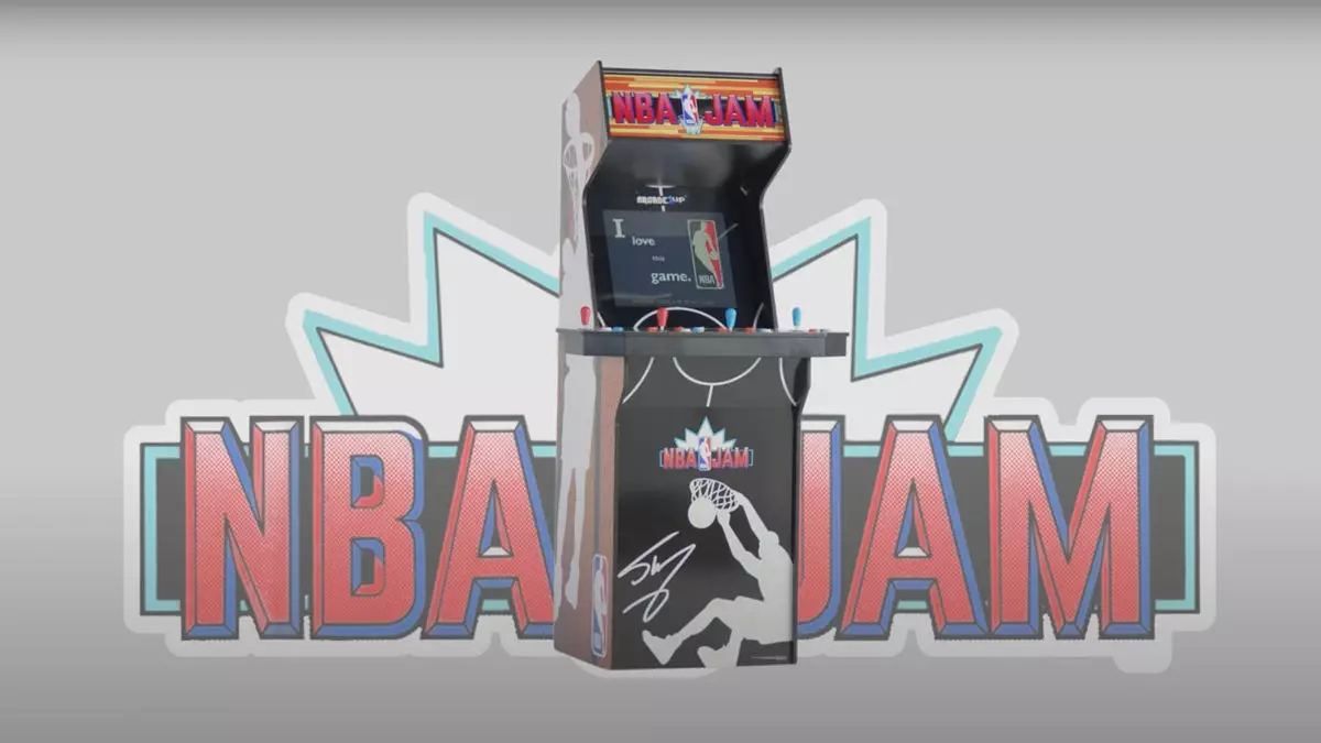 Arcade1UP NBA Jam SHAQ Edition mašina