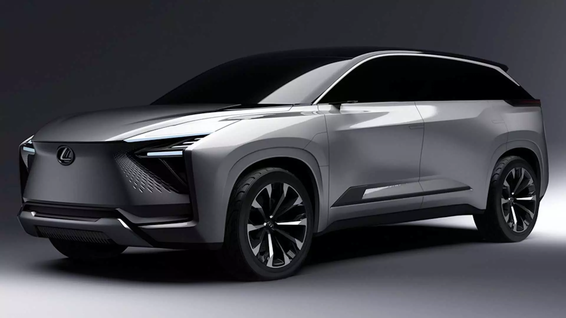 Lexus Electrified SUV front styling