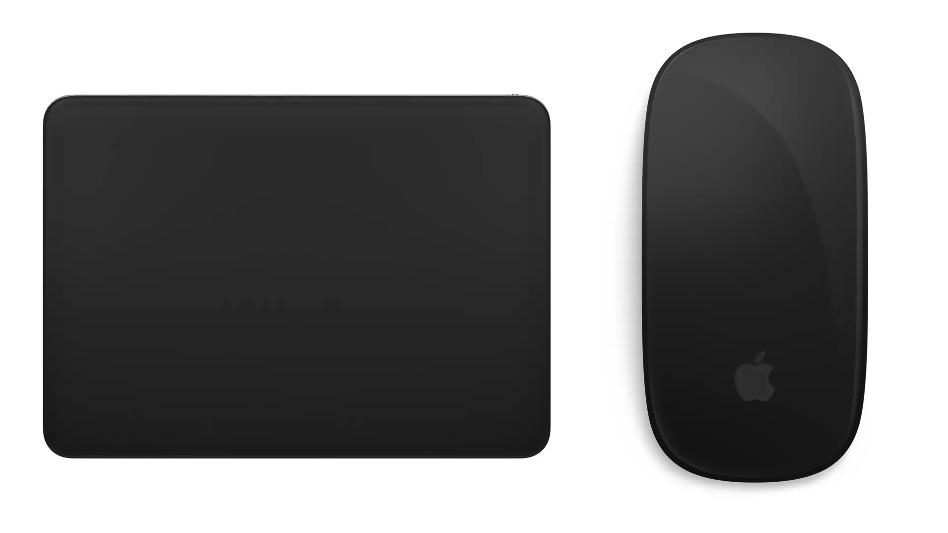 Apple Trackpad û Mişka Reş Magic Vegere