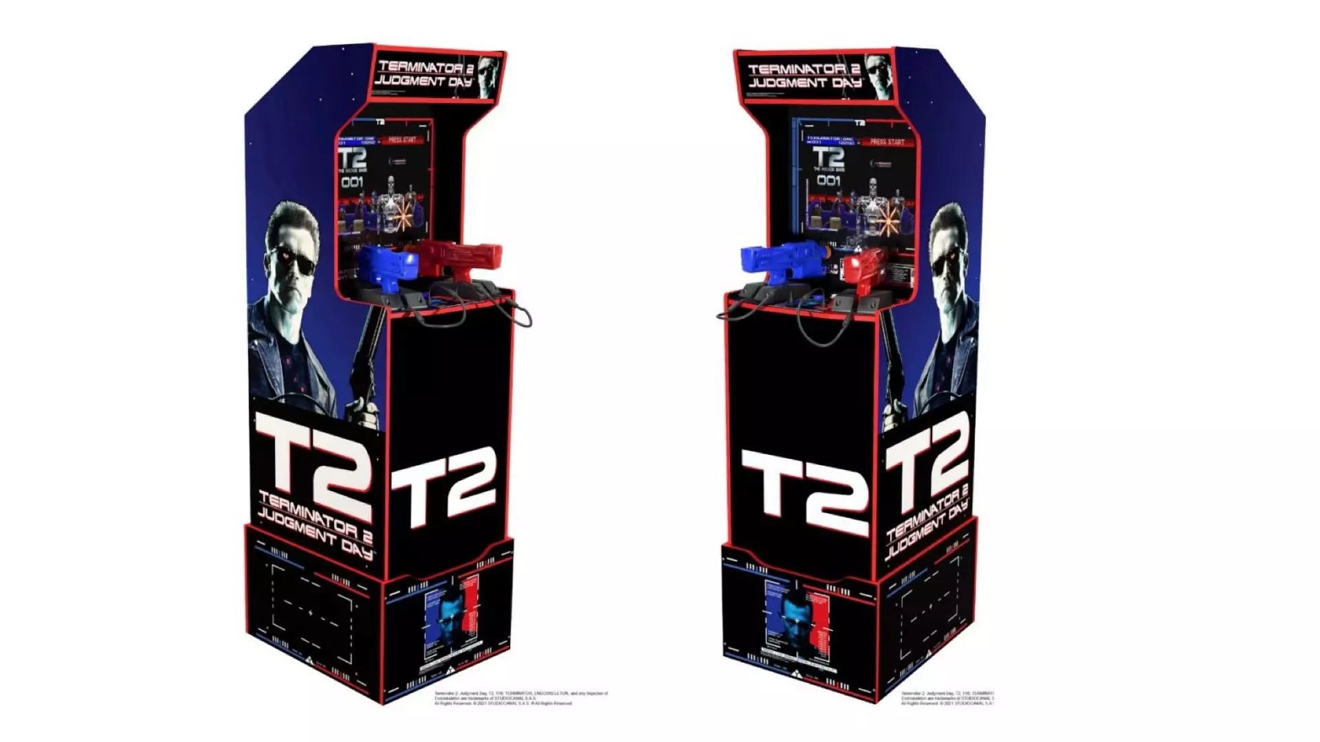 Gi-debut sa Arcade1Up ang Klasikong 'Terminator 2' Arcade Cabinet para sa Imong Panimalay