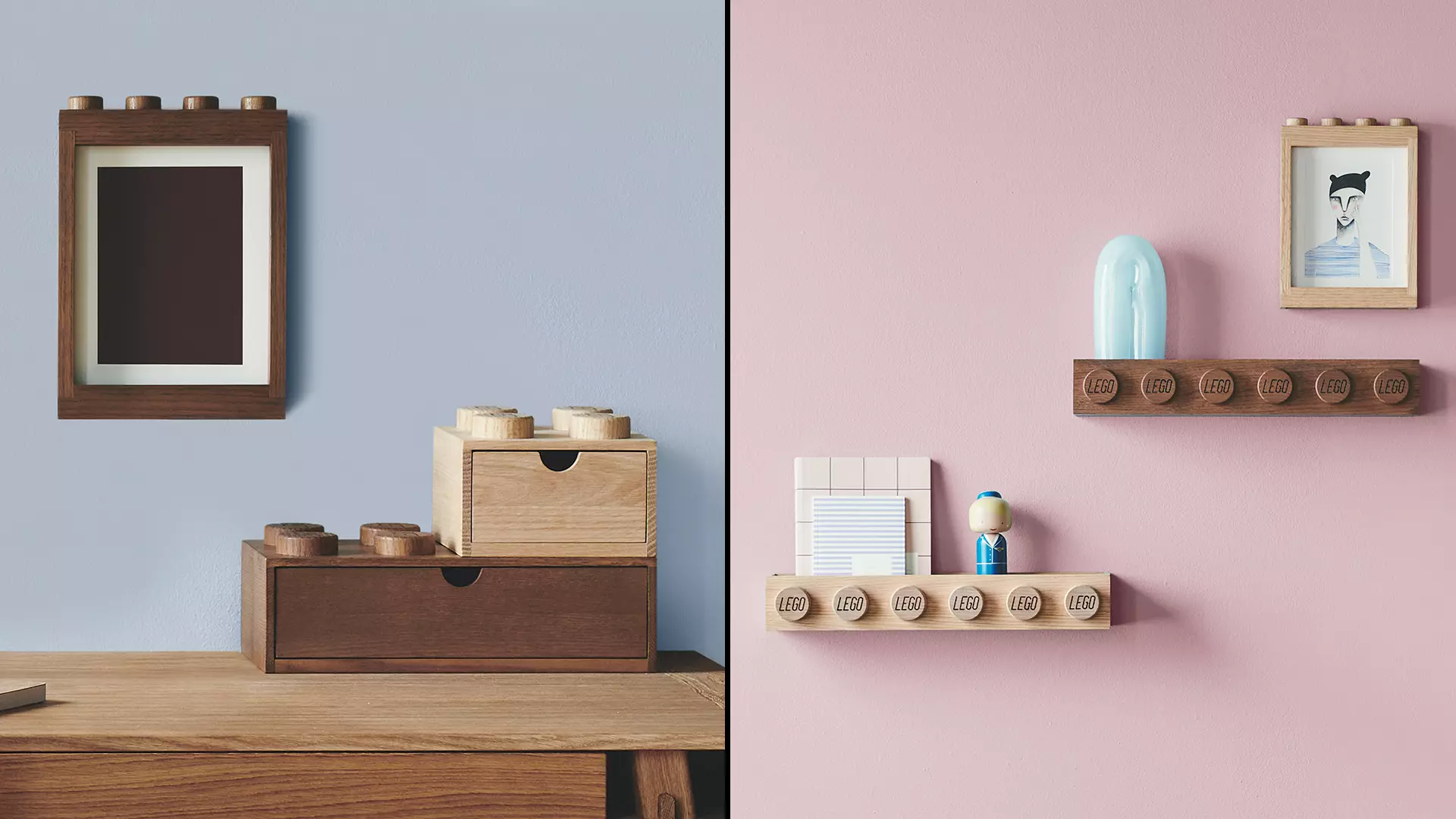 Тези дървени LEGO опции за декорация са идеалният начин да Geekify вашия дом