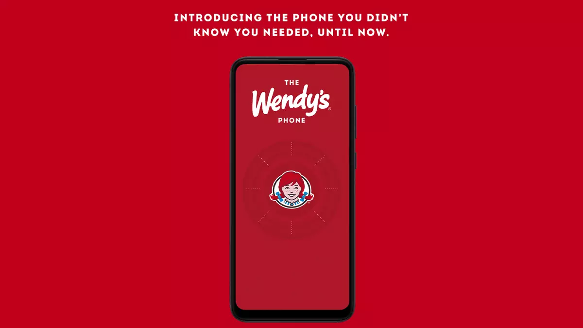 El teléfono de Wendy con el texto.
