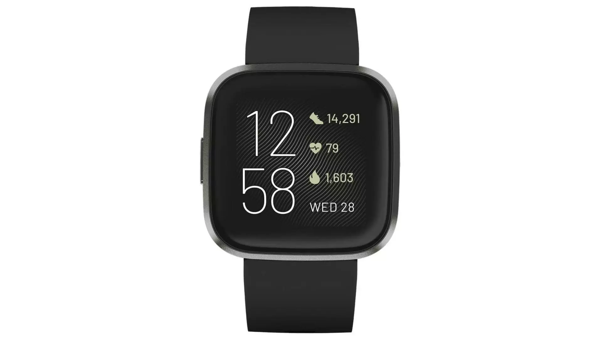 Fitbit Versa 2 Sante ak Fitness Smartwatch