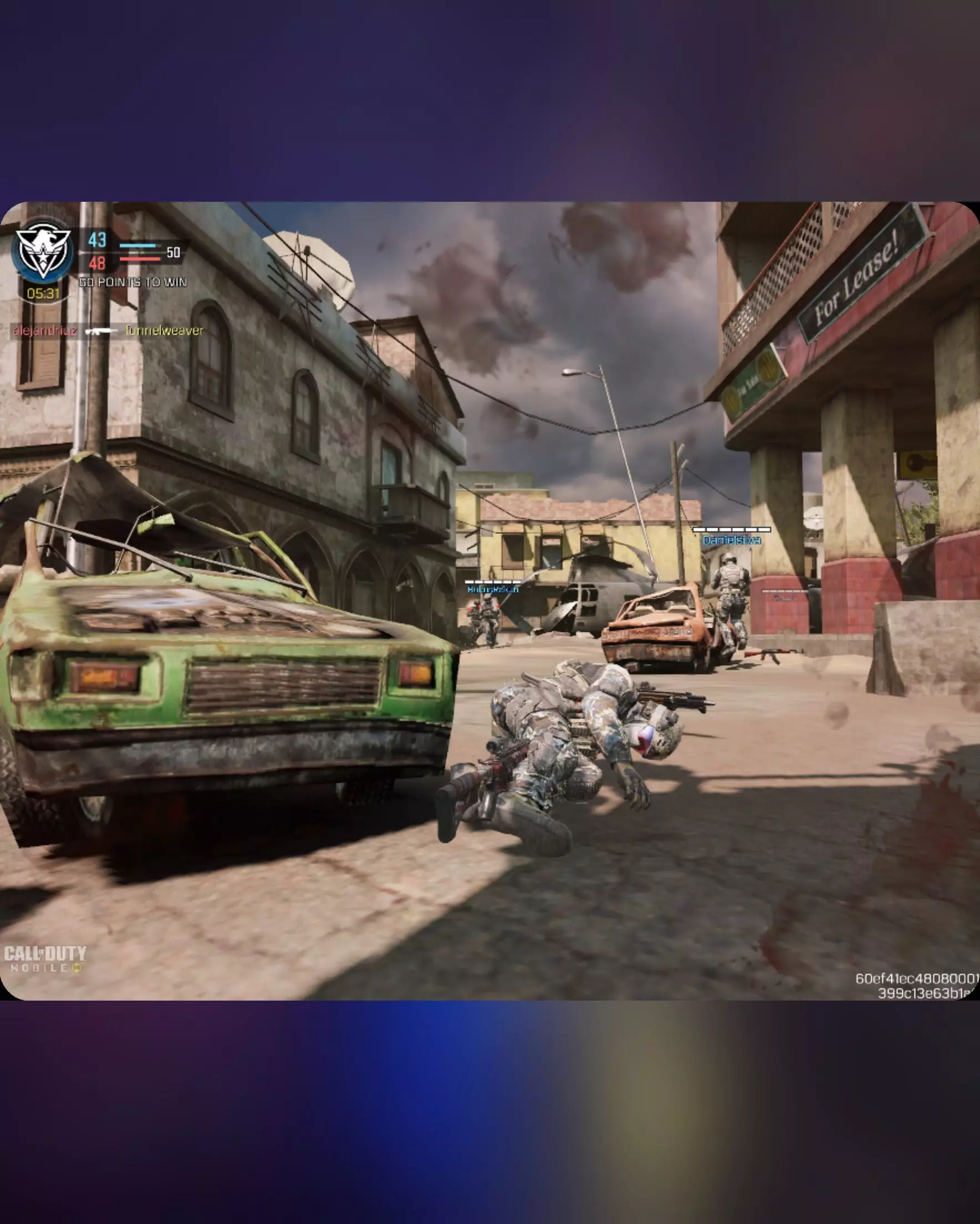 Call of Duty Mobile në ekranin kryesor të Fold 3
