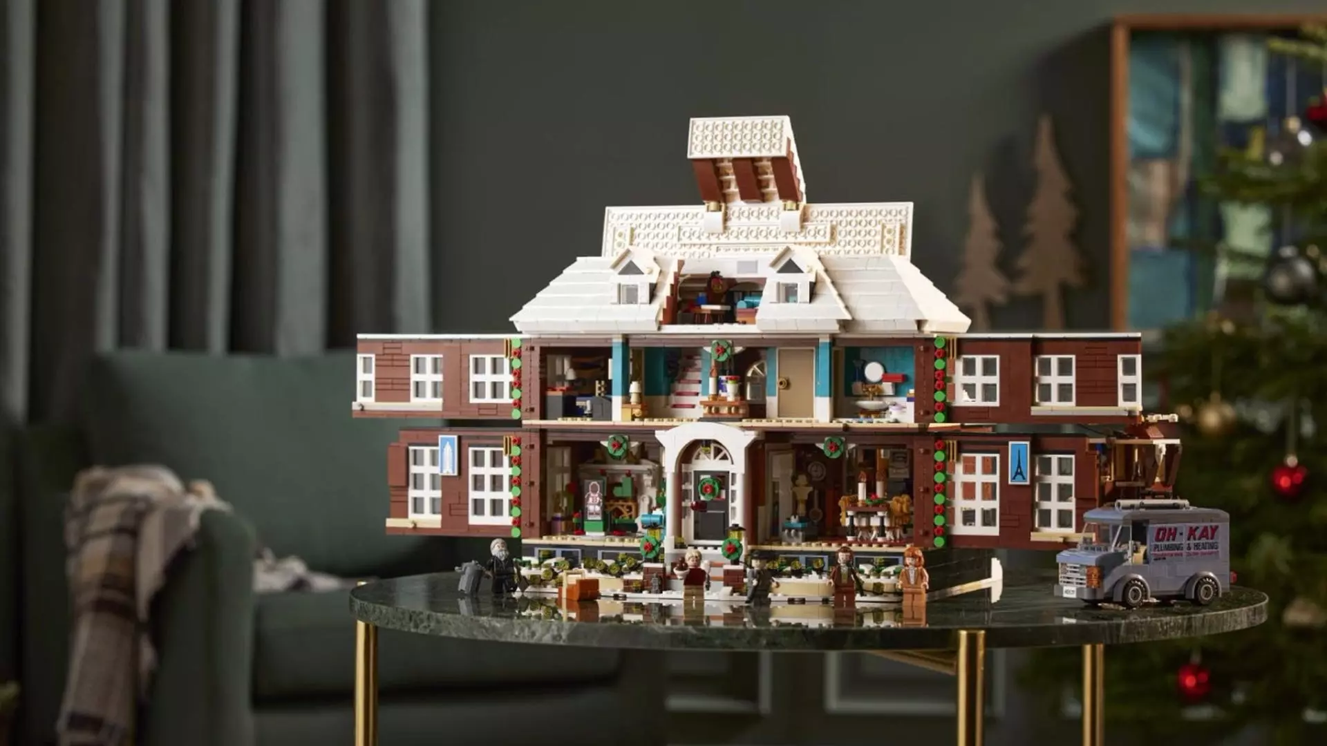 Dësen neie LEGO 'Home Alone' Set gesäit erstaunlech aus, am Géigesaz zum Disney + Remake