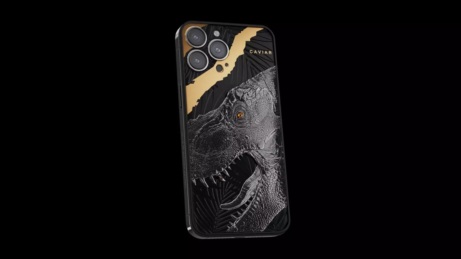 Esta capa para iPhone 13 Pro de US $ 9.100 feita de dinossauro vai dar uma mordida na sua carteira