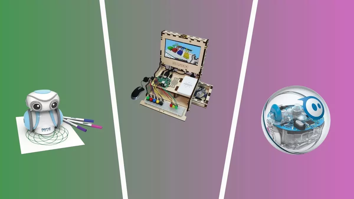 Nejlepší hračky STEM pro děti včetně robota Artie 3000, počítačové sady Piper a Sphero SPRK+