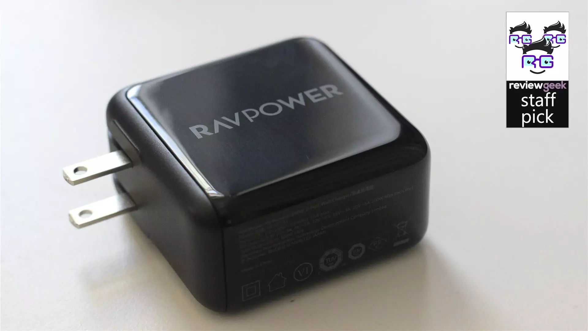 RavPower PC151 100W ਦੋਹਰਾ USB-C ਚਾਰਜਰ ਸਮੀਖਿਆ: ਛੋਟੀ ਇੱਟ, ਵੱਡੀ ਸ਼ਕਤੀ