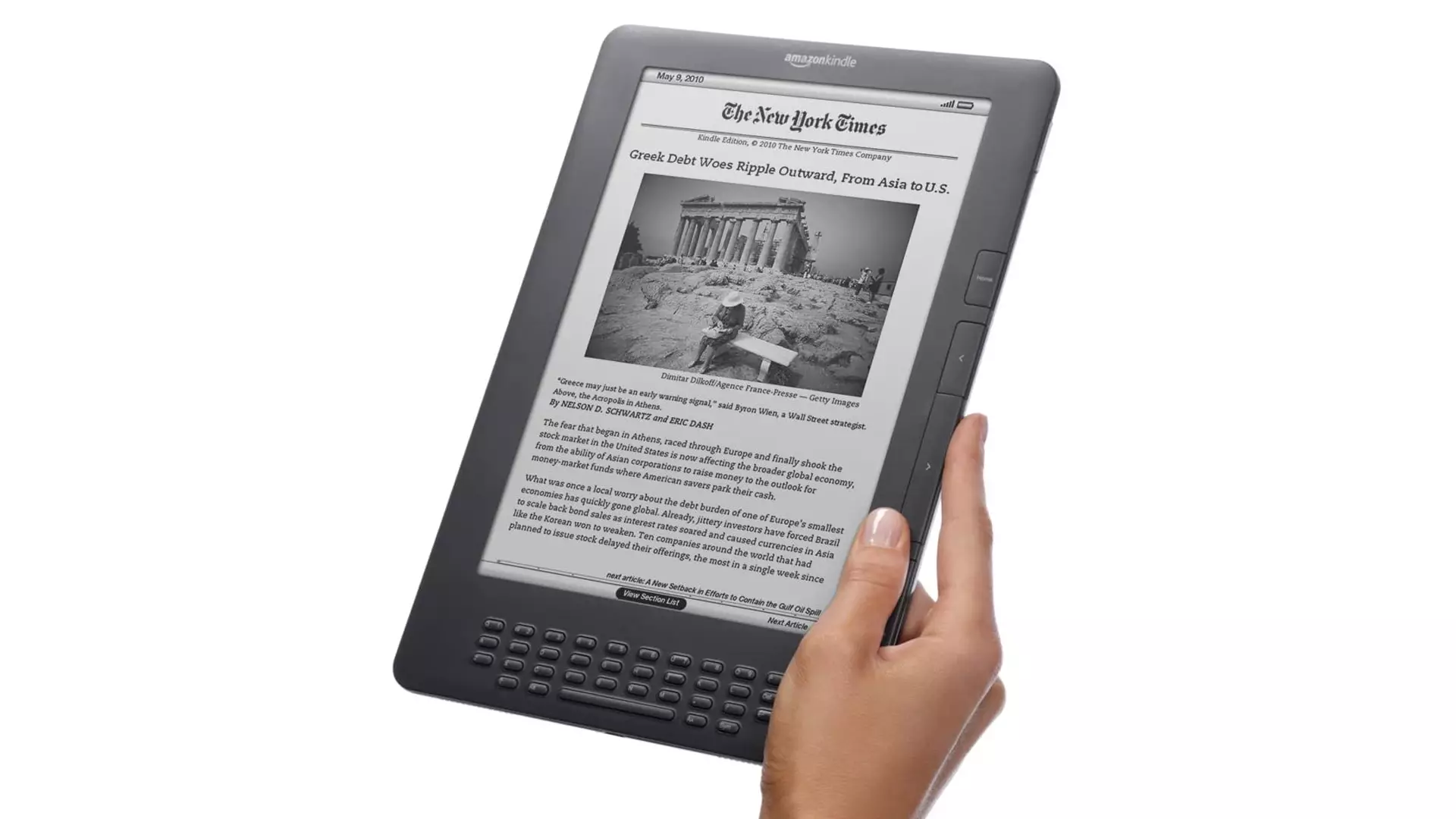 Käbir Amazon Kindles basym internete girýär