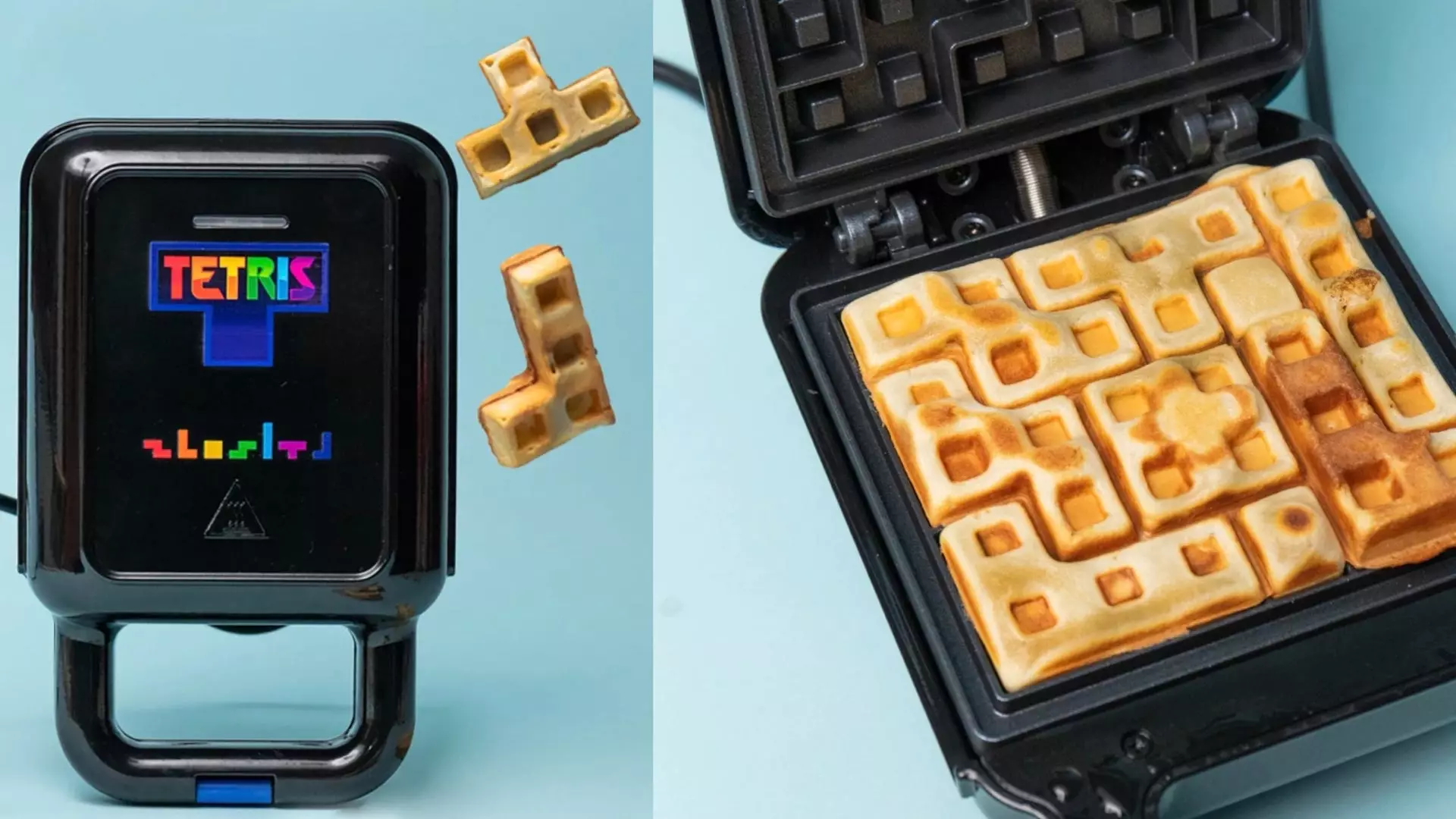 Esta máquina de gofres 'Tetris' convierte cada mañana en un juego