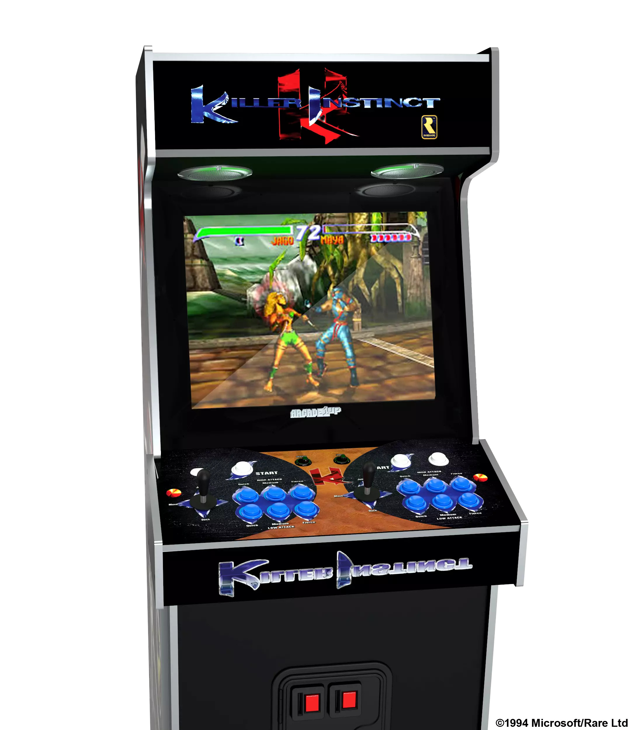 Arcade1Up Pro मालिका मोठी स्क्रीन