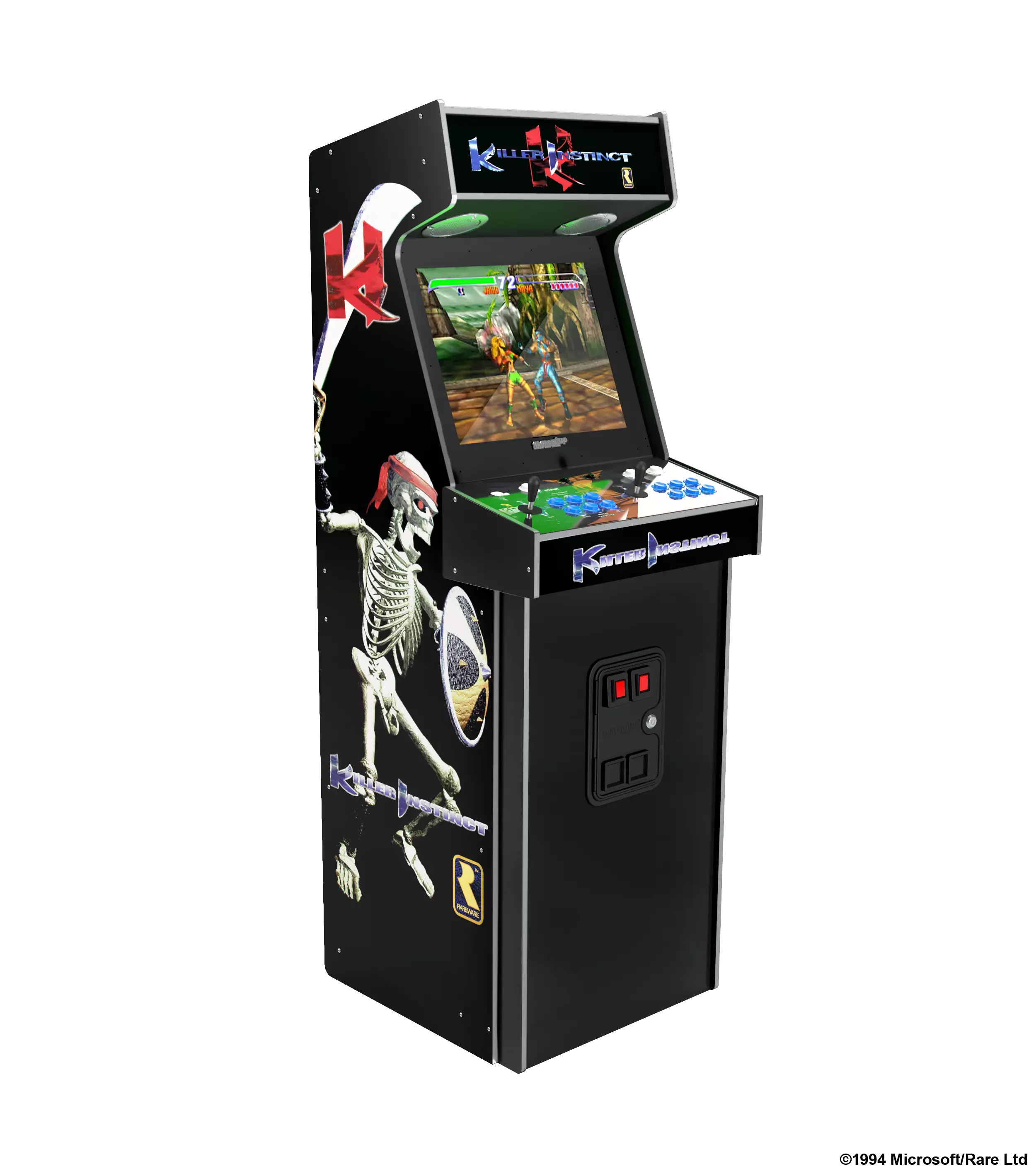 Arcade1Up Pro Series ሙሉ መጠን በቤት ውስጥ የጨዋታ ካቢኔ