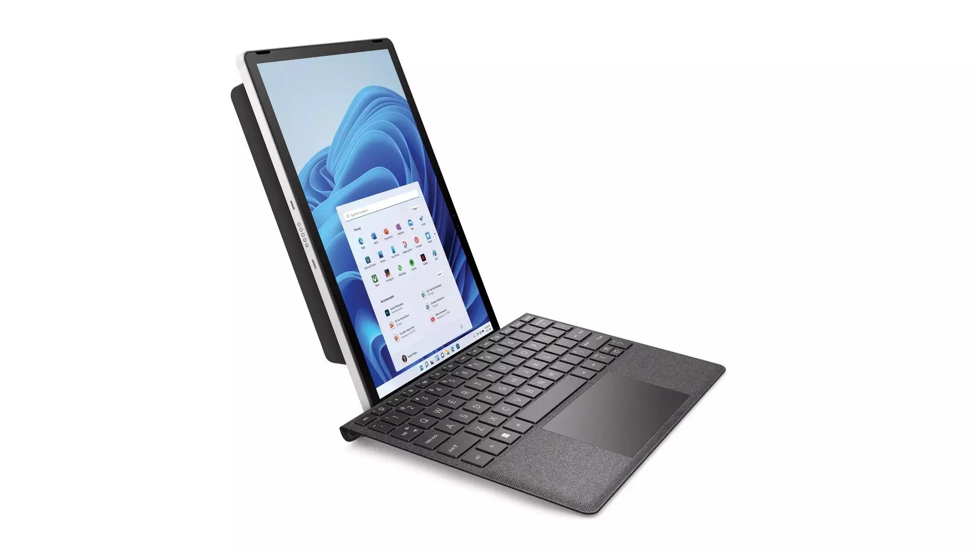 The HP 11-inch Tablet yana gudana a yanayin hoto.