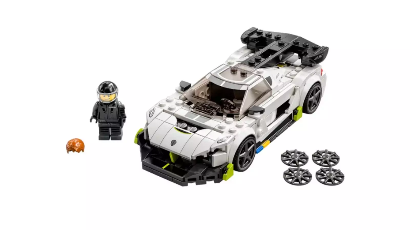 Juara Kecepatan LEGO Koenigsegg Jesko