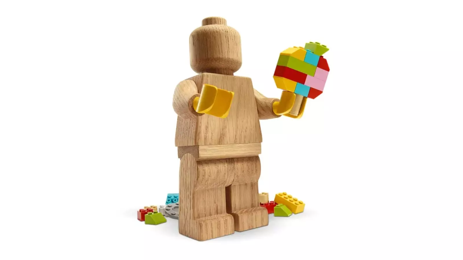 Minifigura de madeira LEGO