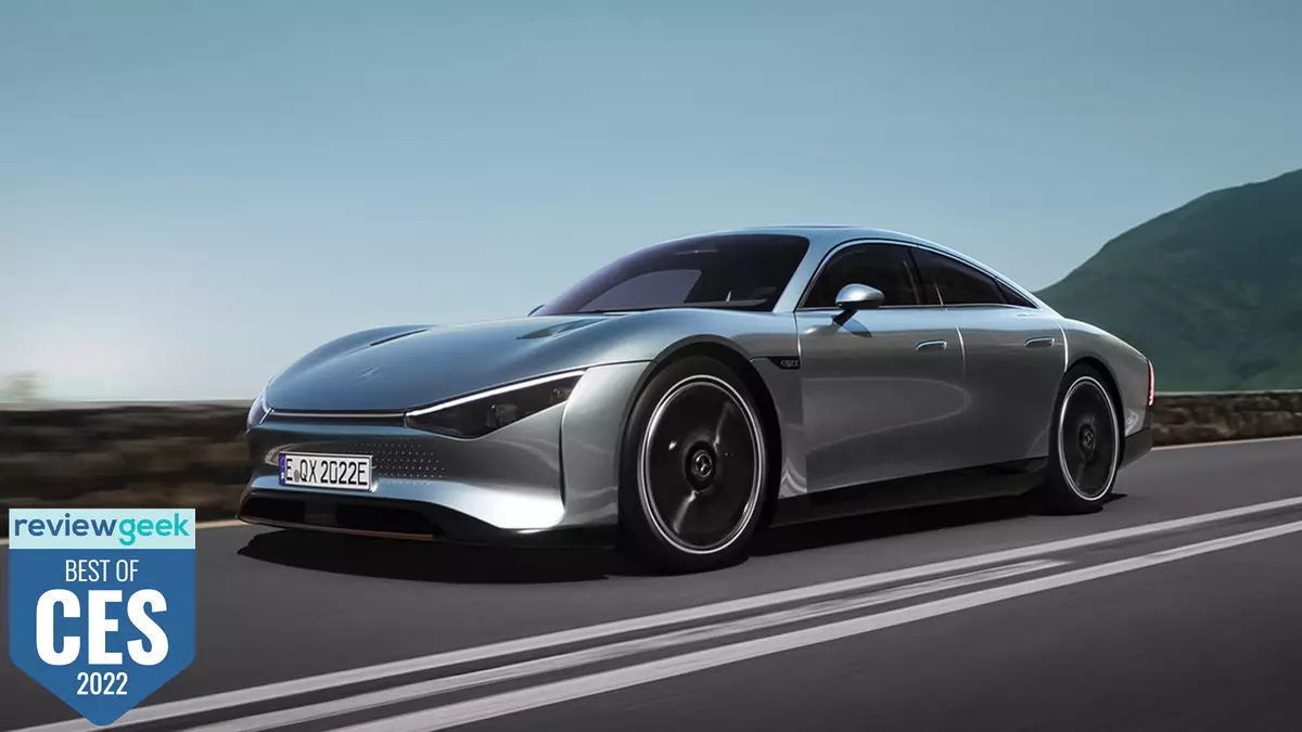 O novo Concept EV de Mercedes-Benz dá vergoña a todos os outros fabricantes de coches 3440_1