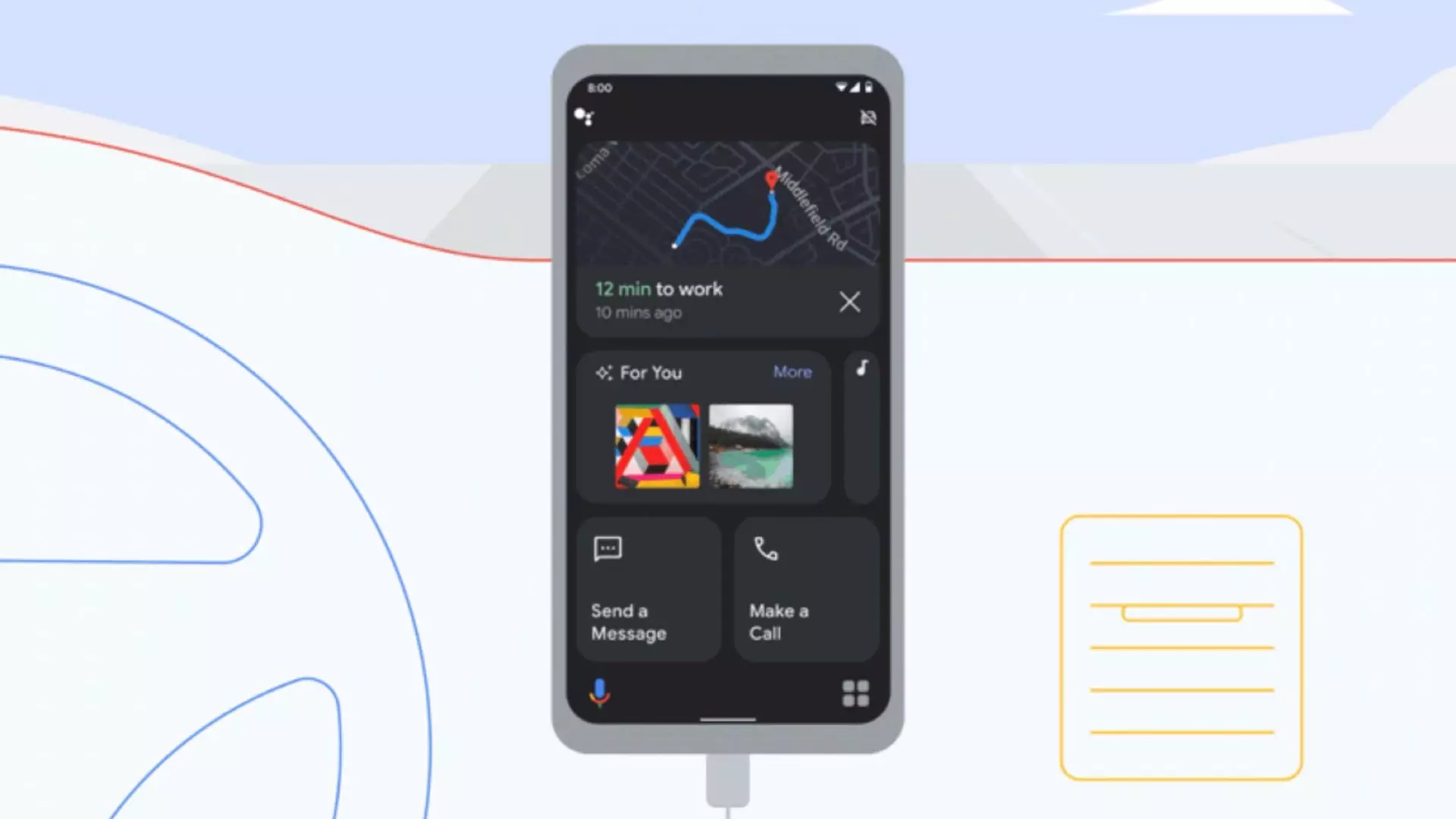 Google Assistant-en Drive modua seguruago bihurtu da lasterbide berriari esker