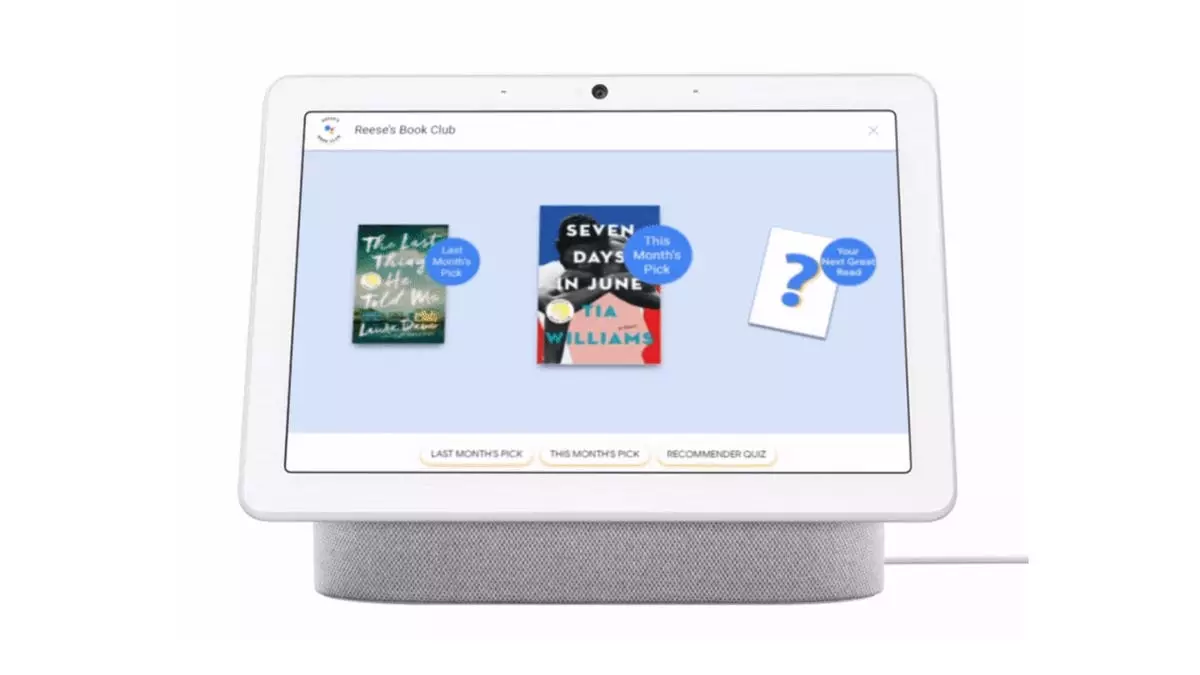 Reese's Book Club op Google Assistant