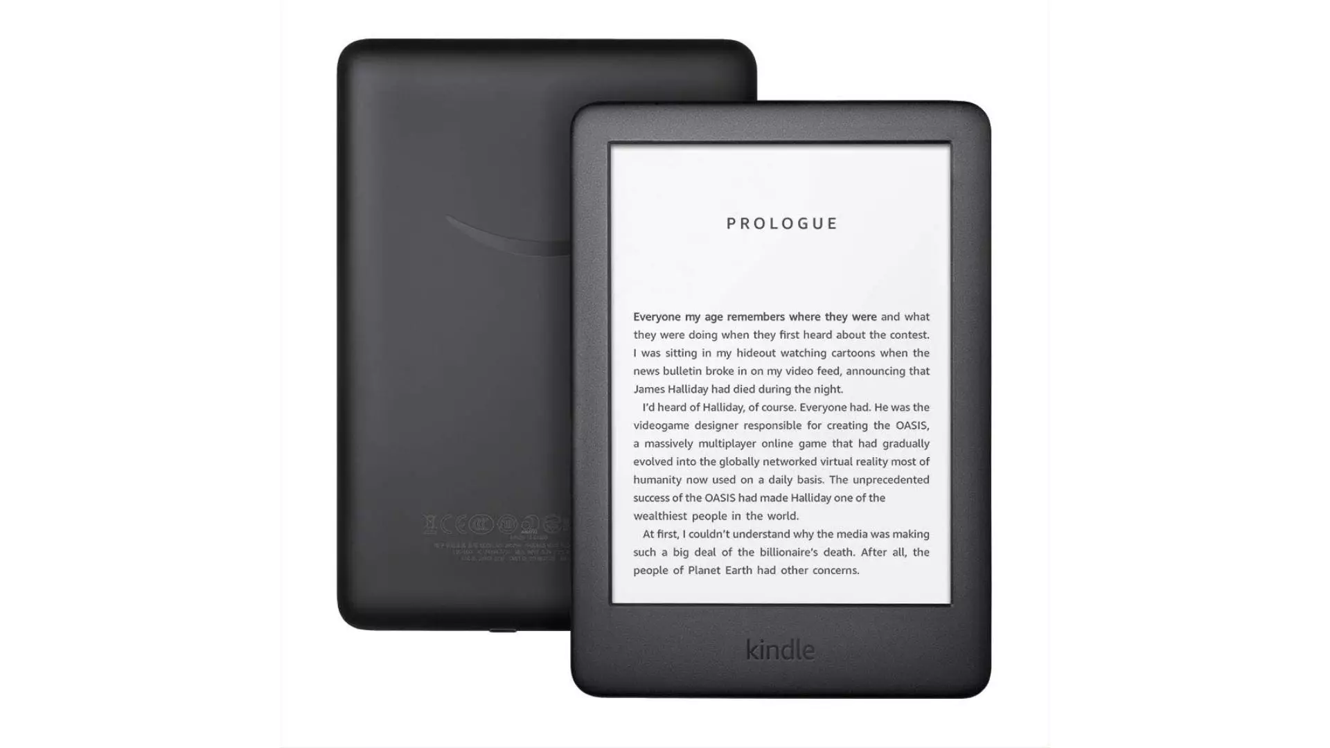 Daxili ön işığı olan Amazon Kindle