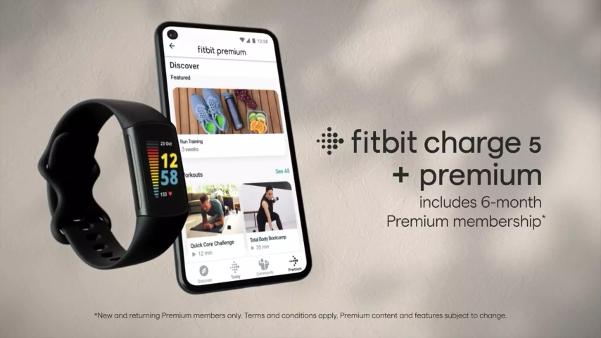 O próximo Fitbit Charge 5 podería suxerir exercicios baseados na túa "preparación diaria"