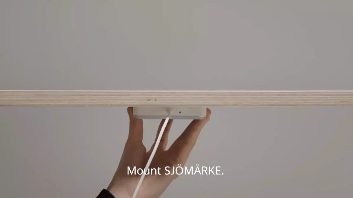 IKEA Sjömärke Podloga za bežično punjenje