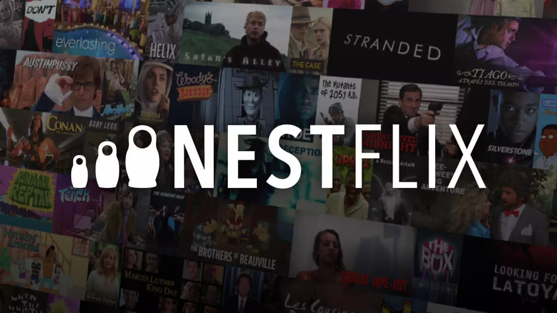 Venez découvrir Nestflix, le service de type Netflix pour les émissions de télévision et les films contrefaits