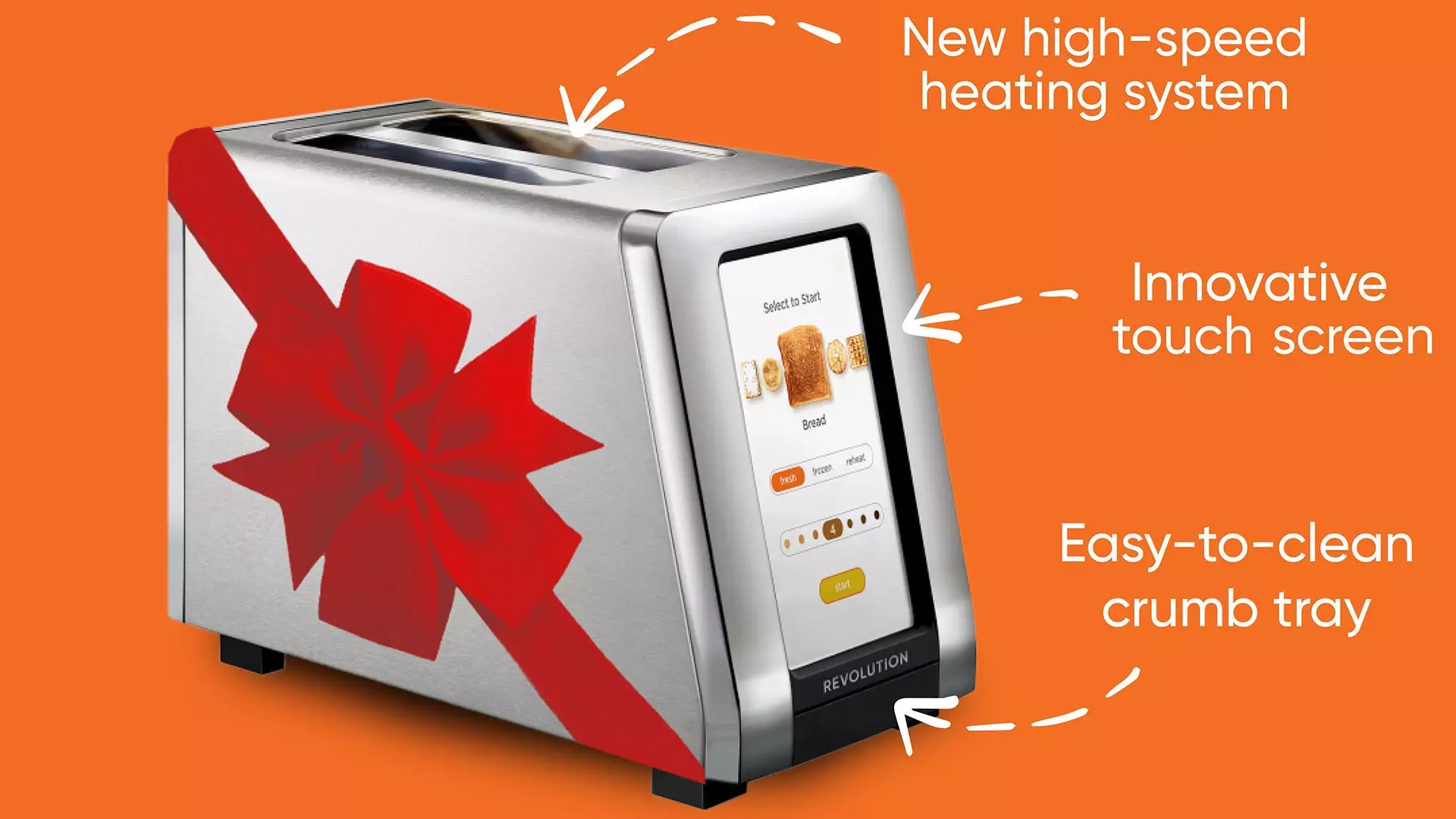 Revolution Cooking's smart toaster ine mamwe zvirevo