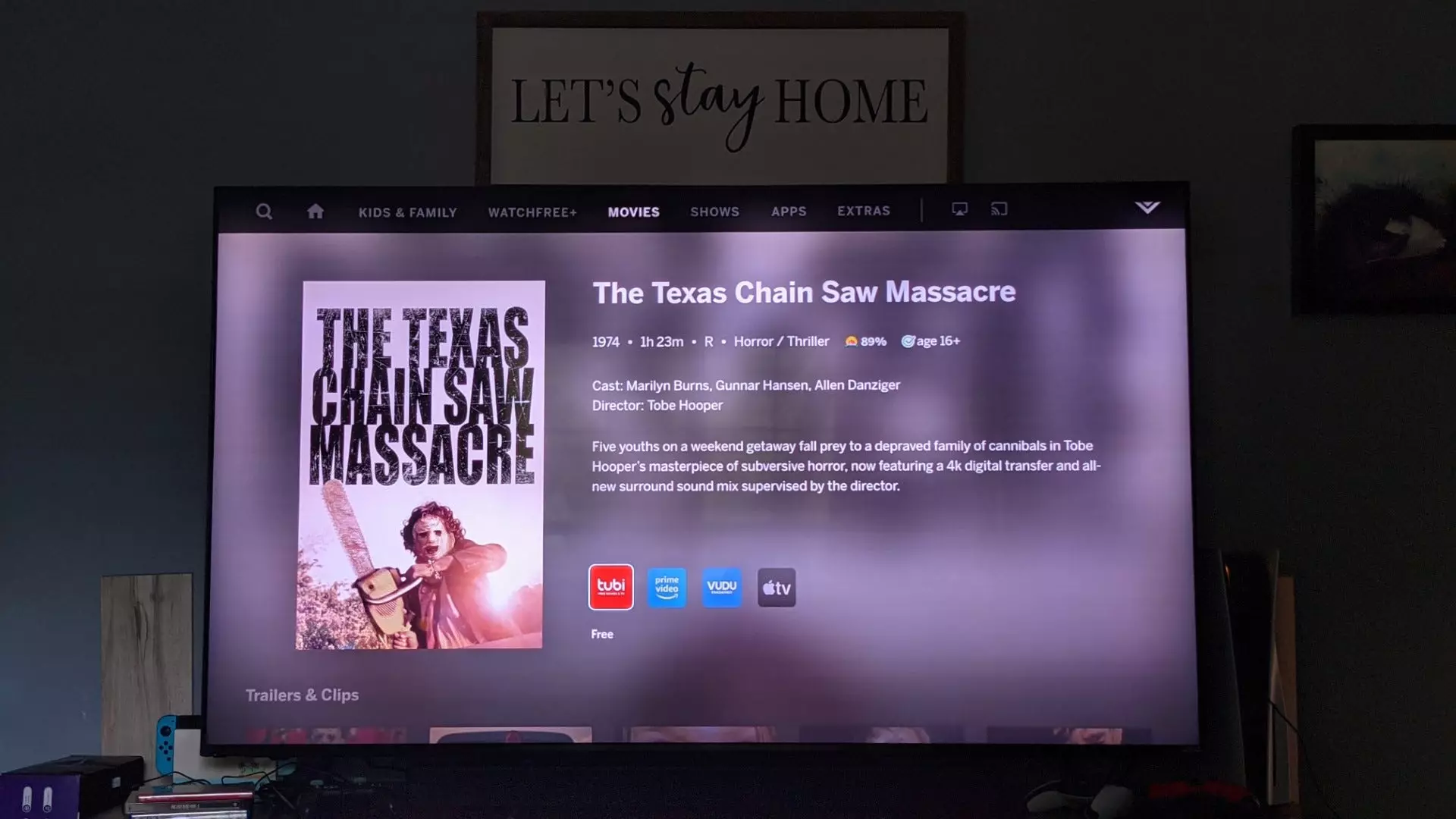 Masacrul cu drujba din Texas pe Smartcast