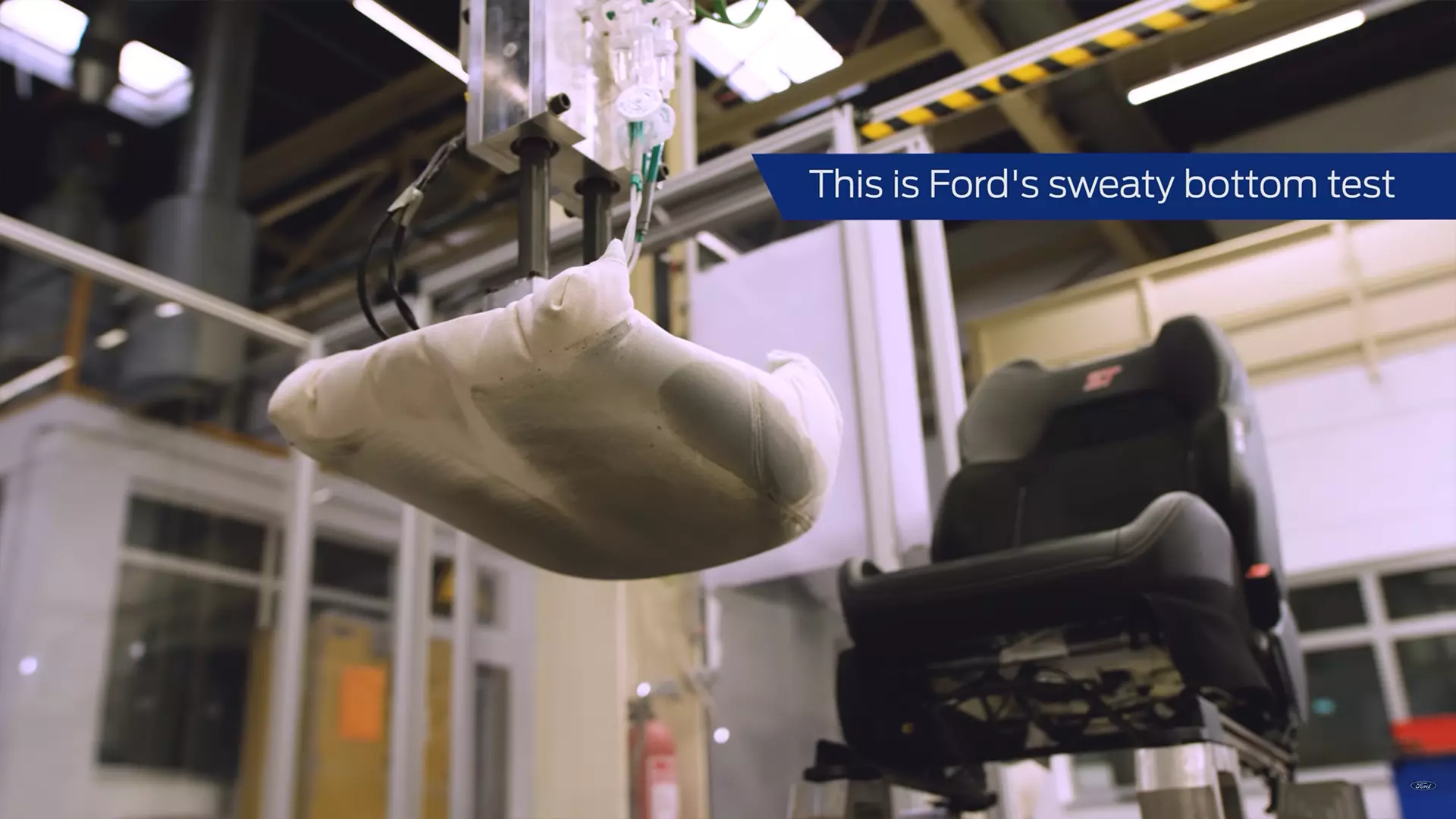 Ford использует роботизированную задницу, чтобы испытать свой первый массовый электромобиль