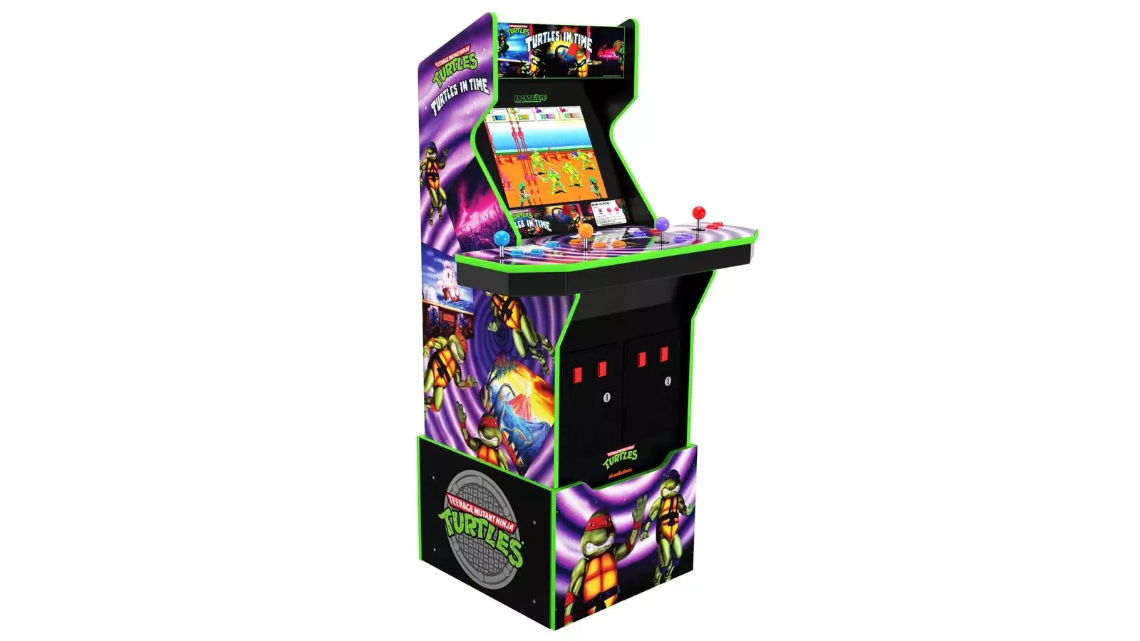 Teenage Mutant Ninja Turtles: Testudoj en Tempo™ Arcade Machine
