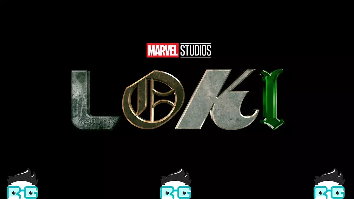 Loki логотипі және үш Review Geek логотипі