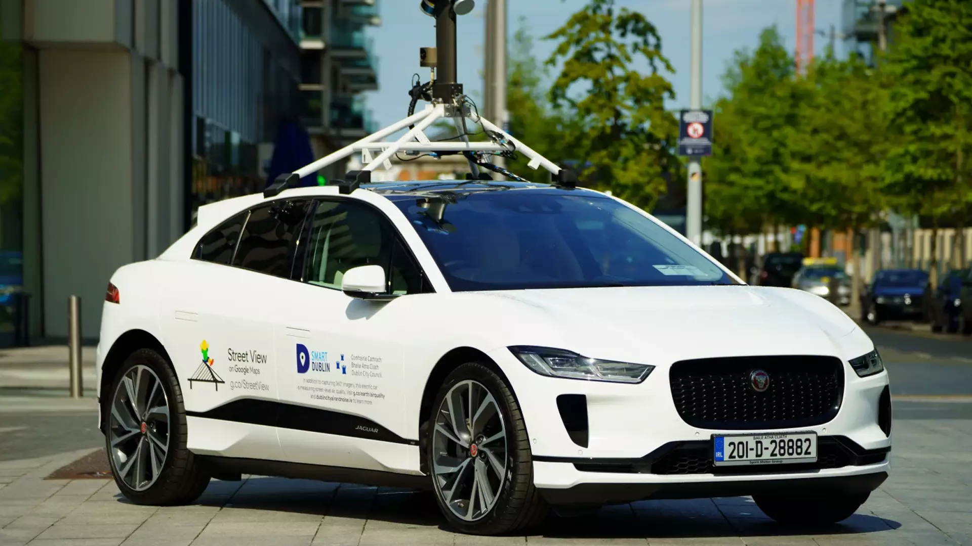 Googles första Street View EV är en Jaguar