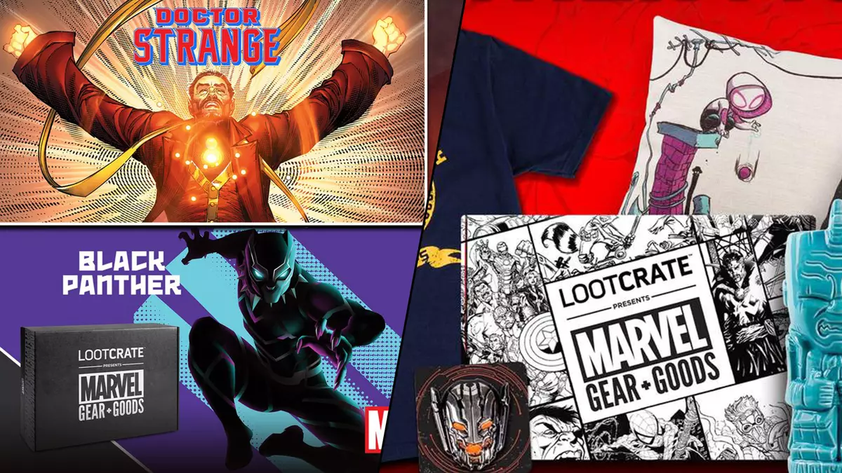 Cutii de abonament geeky de la Marvel și Loot Crate