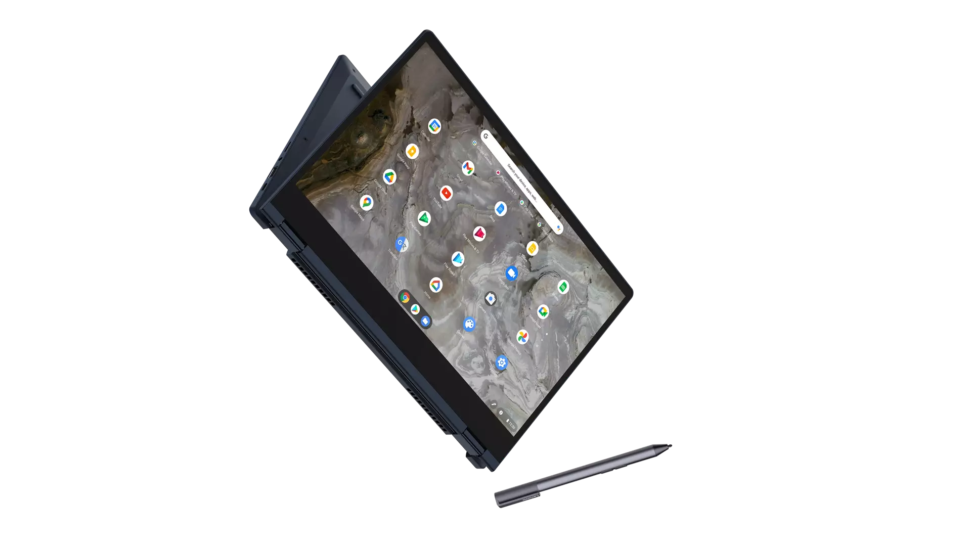 Lenovo Flex 5i Chromebook እና Pen