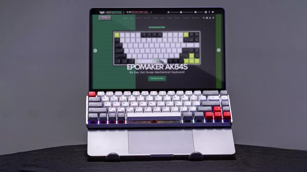 Ang Epomaker NT68 mekanikal nga keyboard